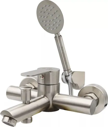 Mono mando Tina ducha modern inox – Gasfiteria en accion